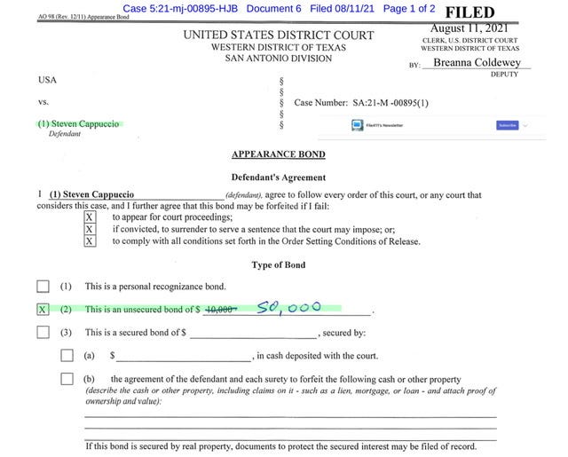 Steven Cappuccio -USAO-DC didn’t file a Pretrial Detention Motion (yet ...