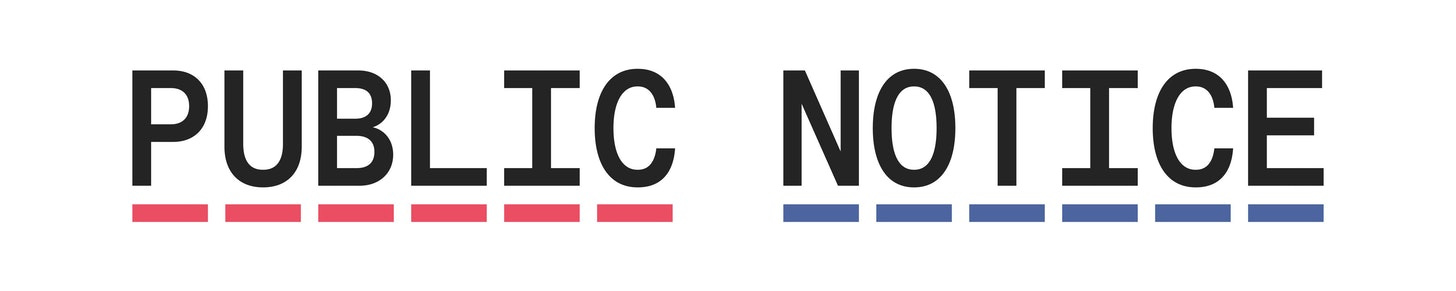 About - Public Notice