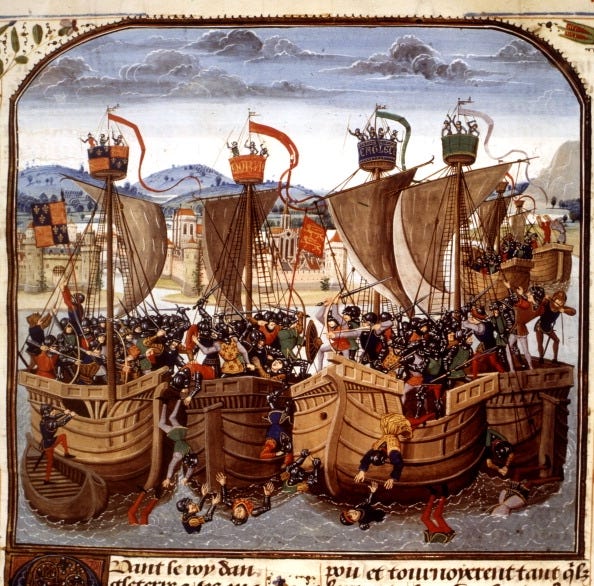 OTD: A MEDIEVAL ARMADA AND 8000 TUNS OF WINE - by Dan Jones