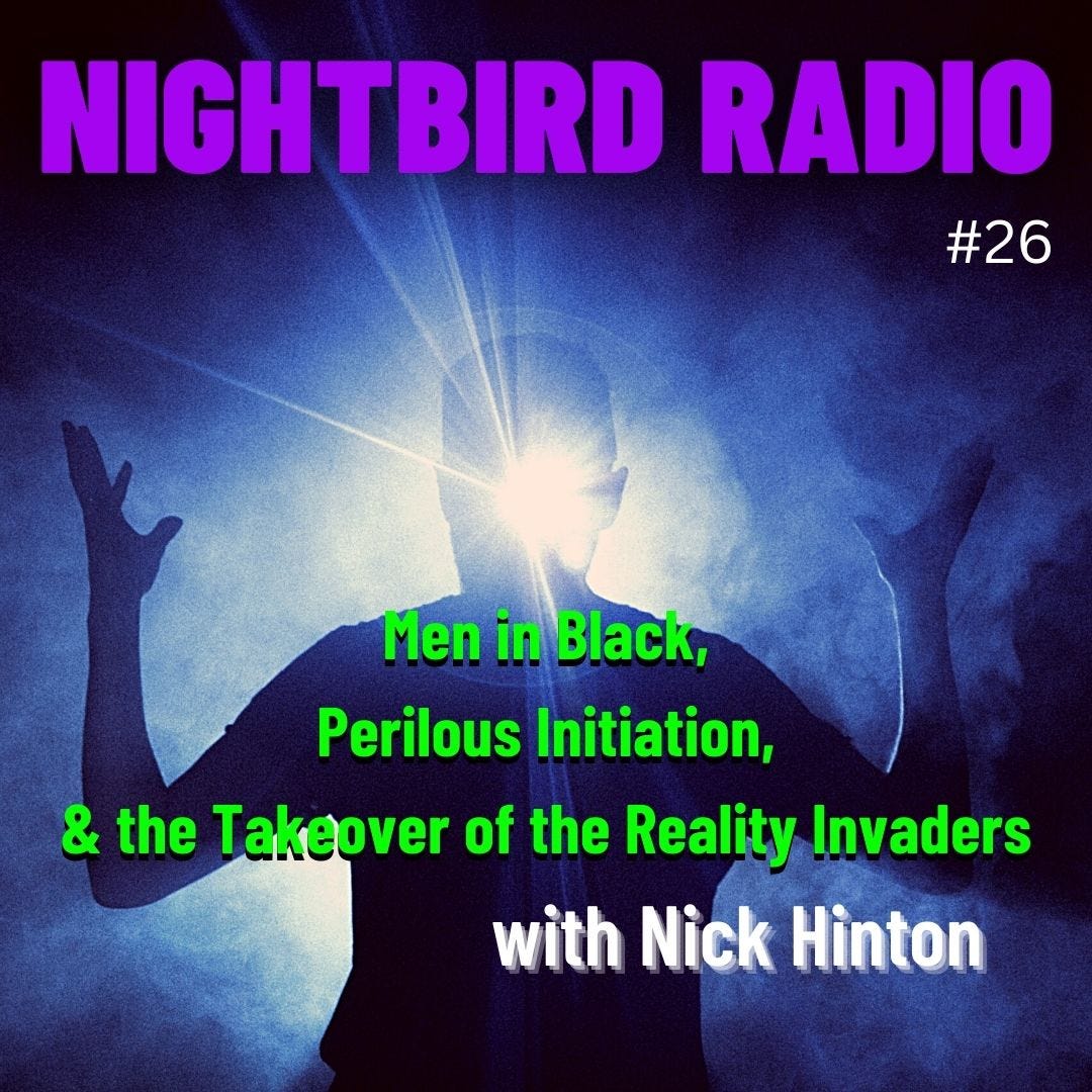 Men in Black, Perilous Initiation, and the Takeover of the Reality ...