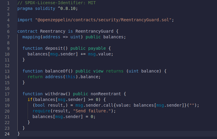 Solidity Security Fundamentals Reentrancy Attacks