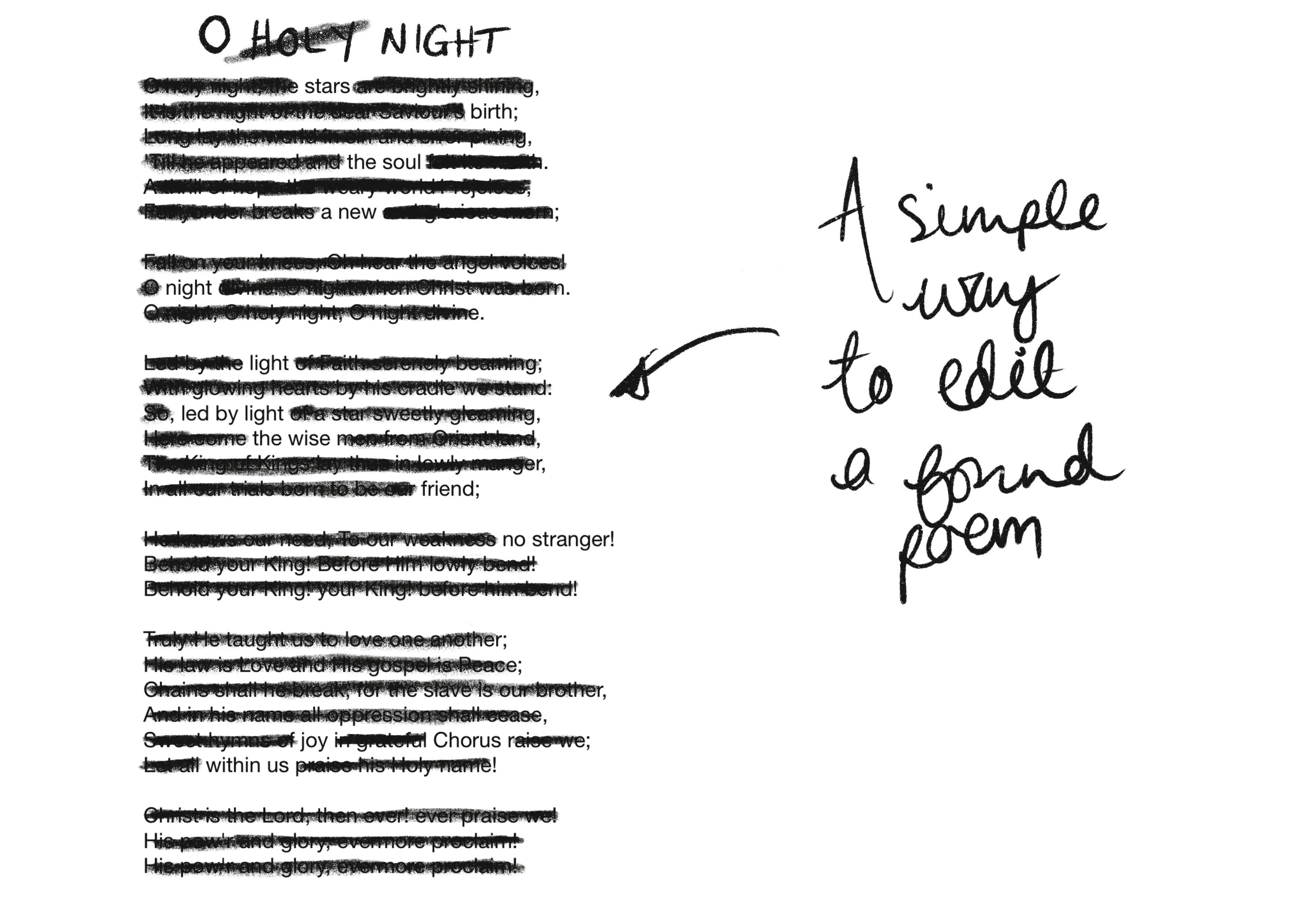 'O Night', a found poem - Shorelarking with Kat Healy 🌊