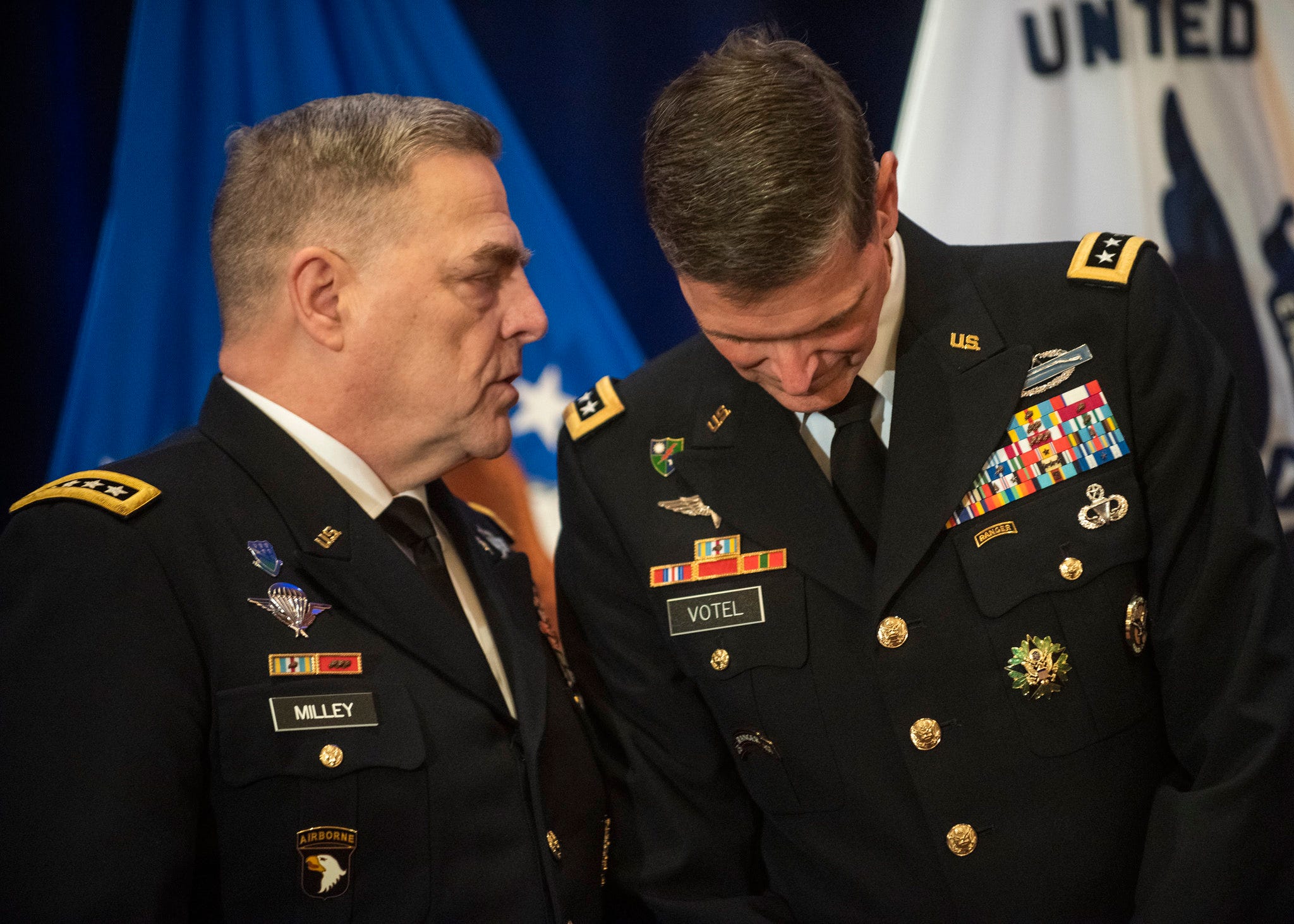 General Milley and Trump. - by Isaac Saul - Tangle