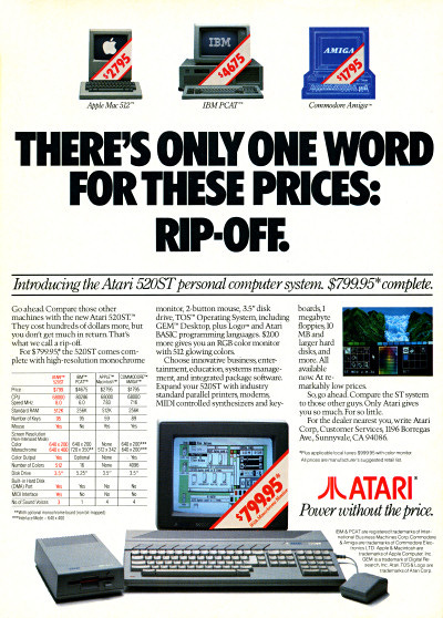 Atari ST Magazine Advertisements - by Paul Lefebvre