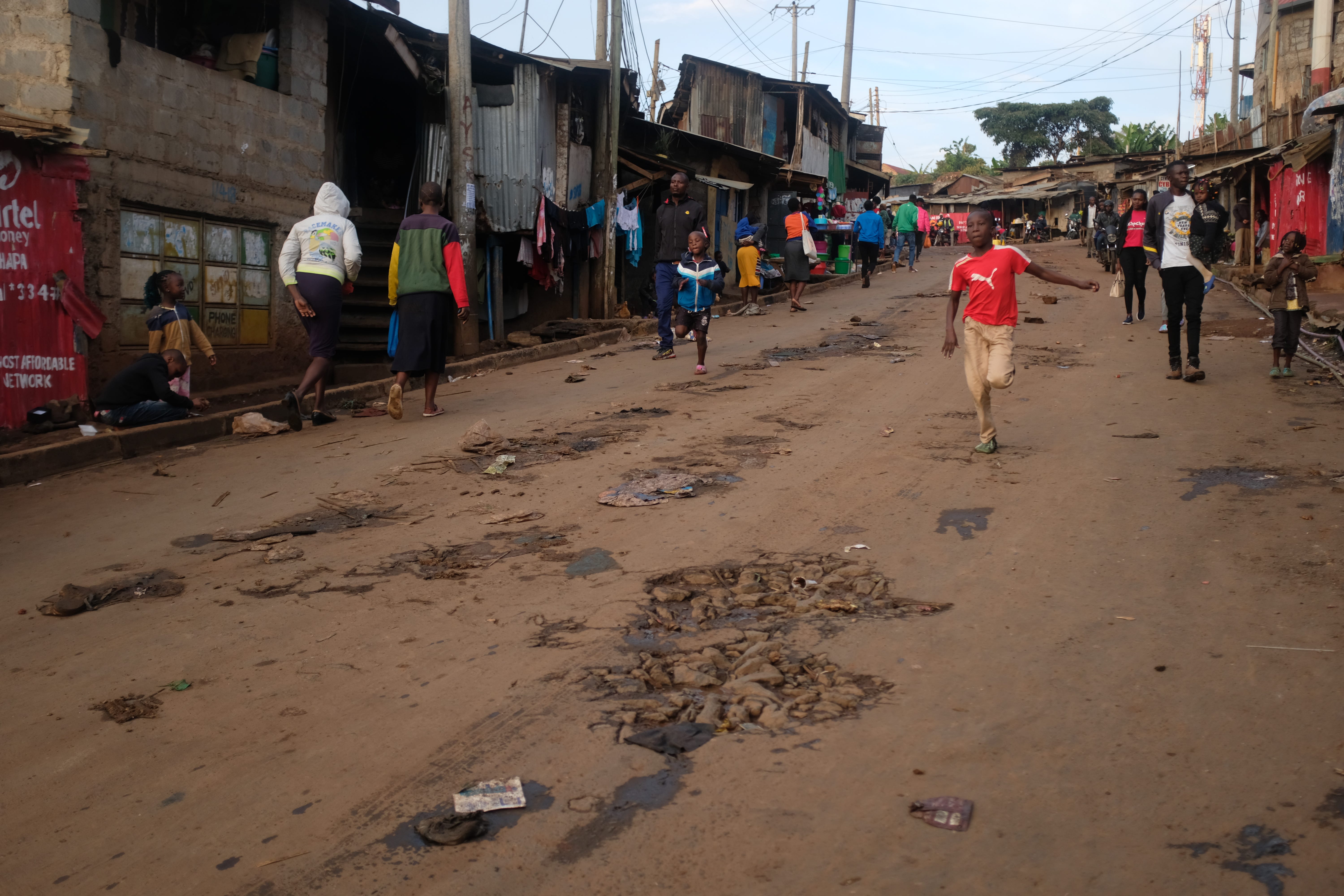 Discovering Kibera for the first time