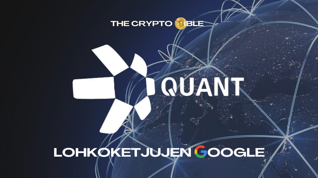 Altcoin-opas #1 – Quant Network - by Critical Crypto