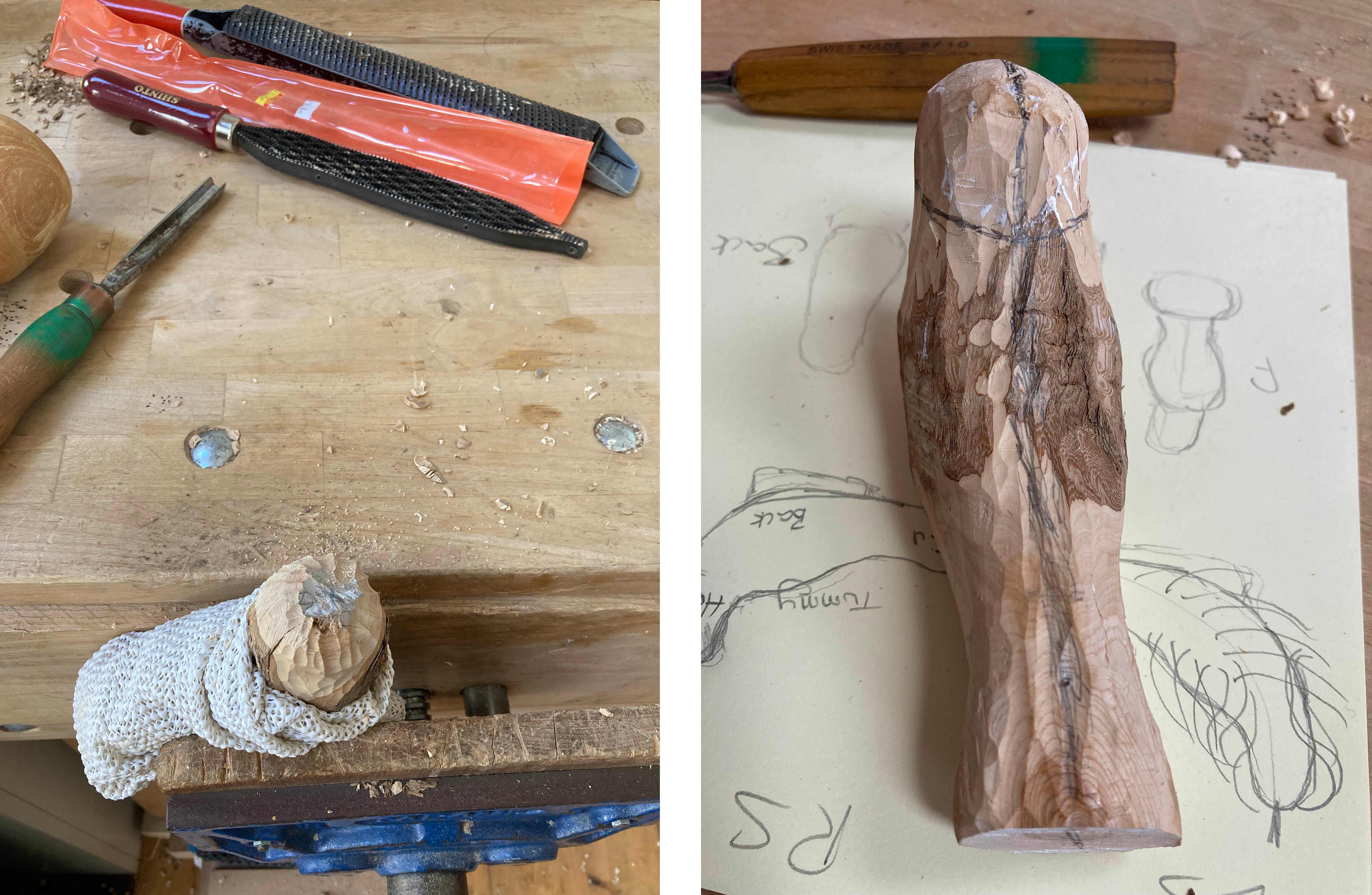 Chisels and Mallets - by Rosie Sherwood - A NOMADIC ROSE