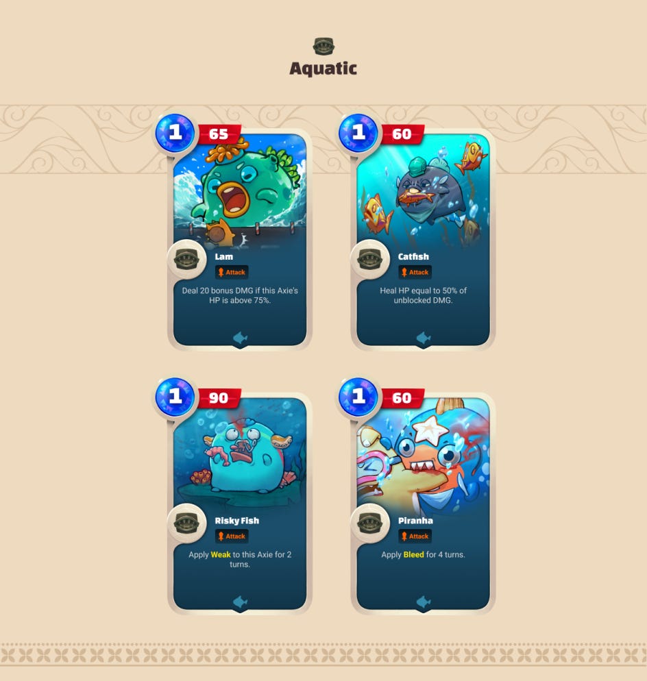 Origin Sneak Peek: Mouth Cards! - by Axie Infinity