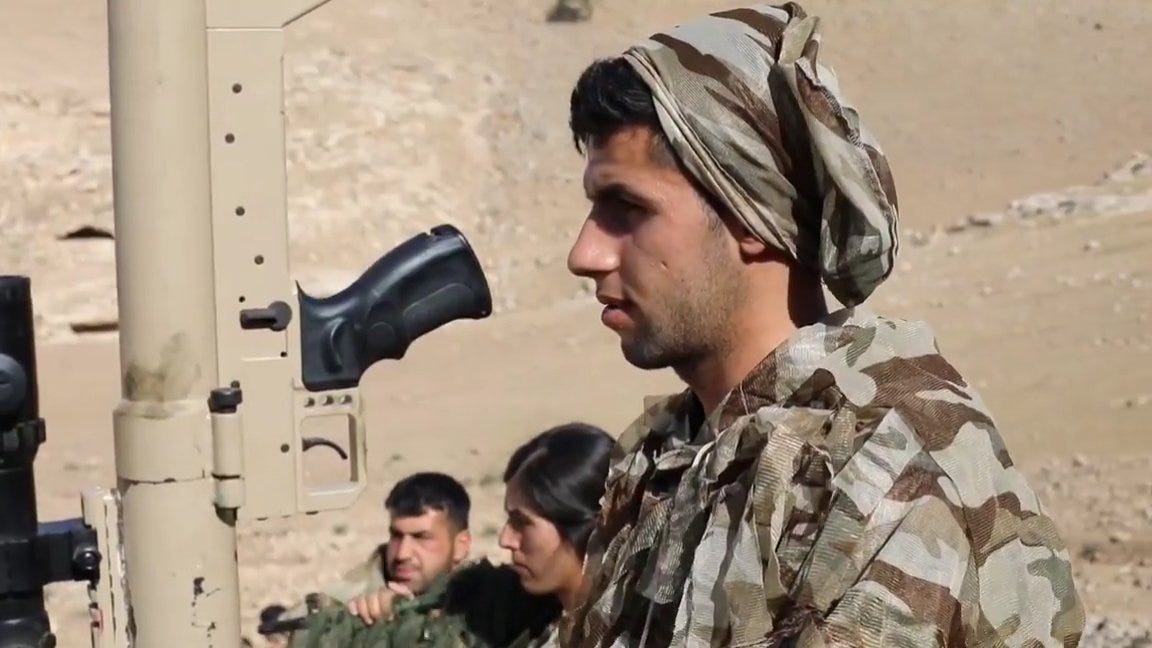 Weapons Used and Captured by the PKK in 2021 - by War Noir