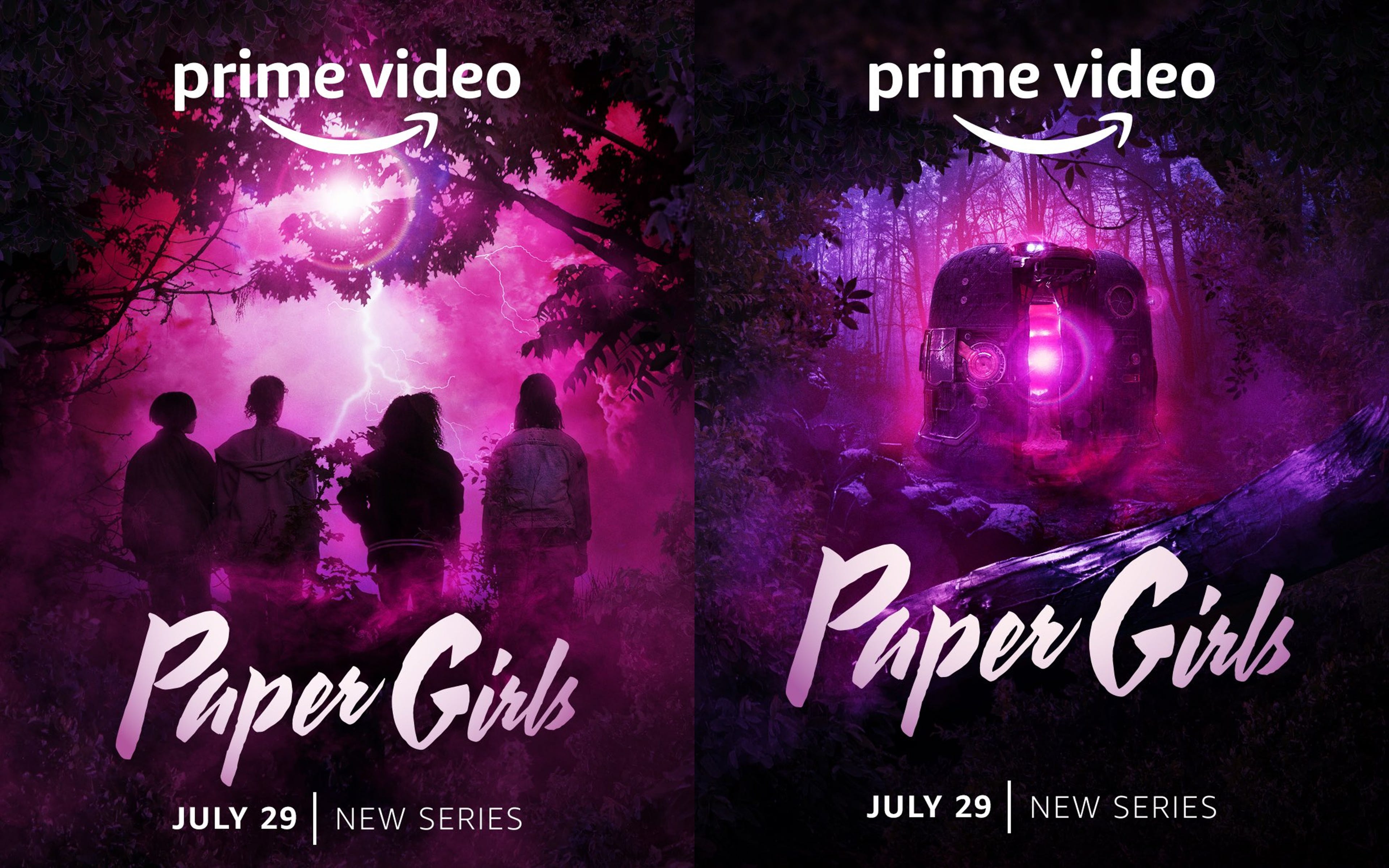 OS POSTERS OFICIAS DE PAPER GIRLS! - by Santhiago Valle