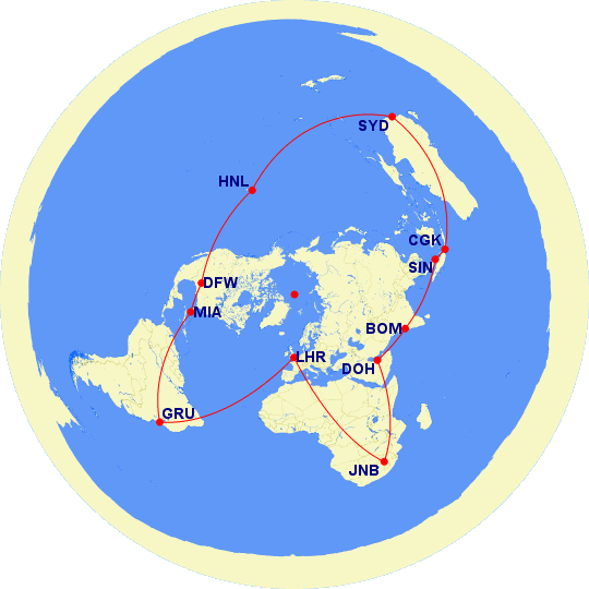 Cool Aviation Maps - by Oliver Ranson