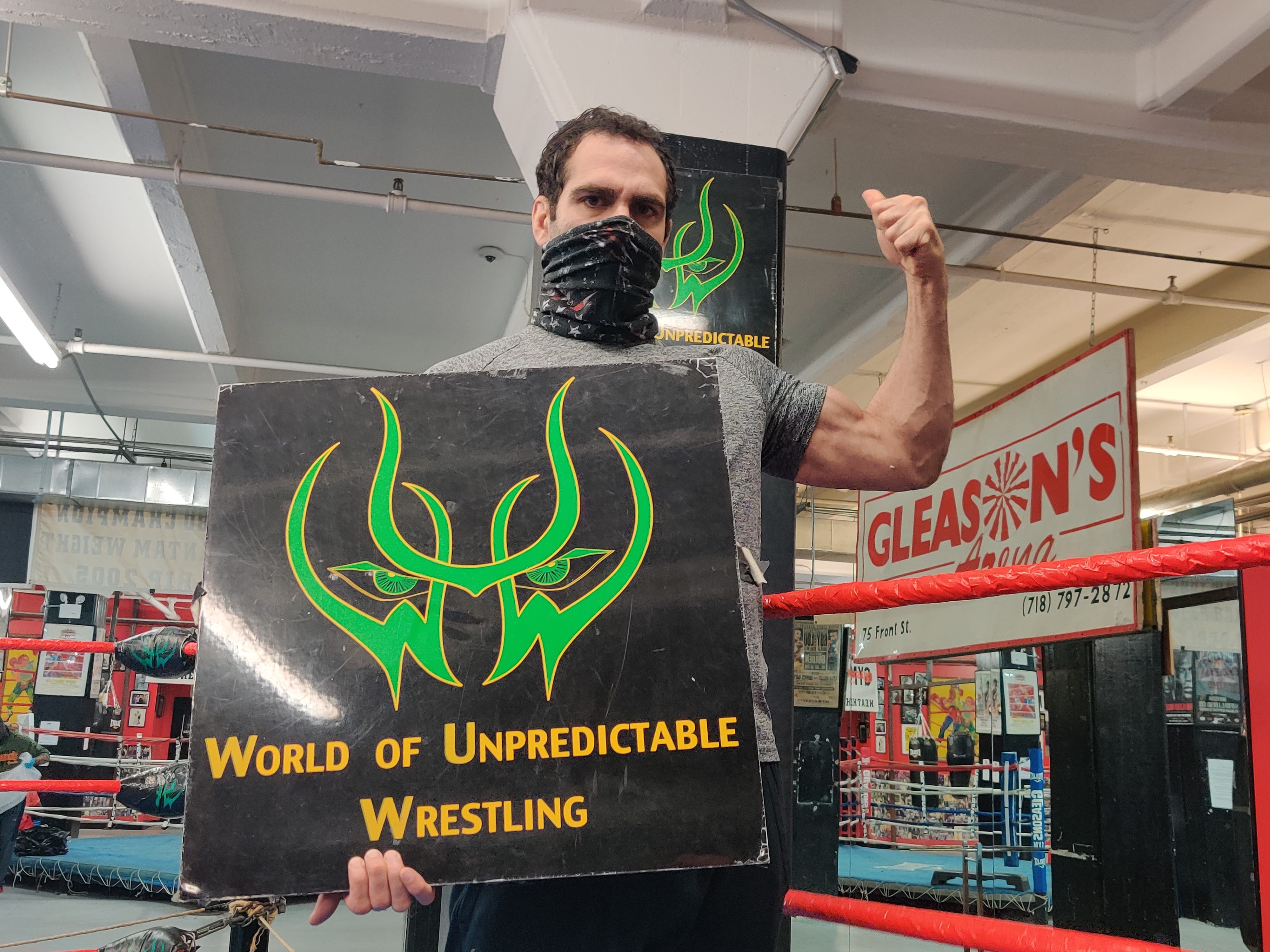 Cornerman and Israel Joffe Sunday training