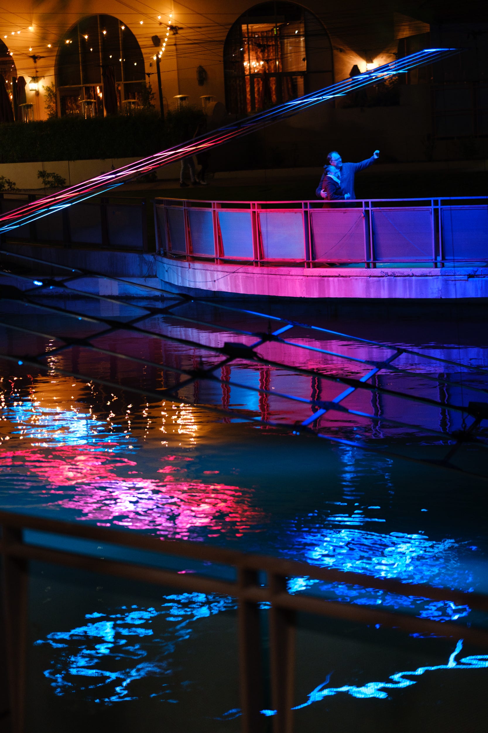 Canal Convergence | Water + Art + Light - by David Blakeman