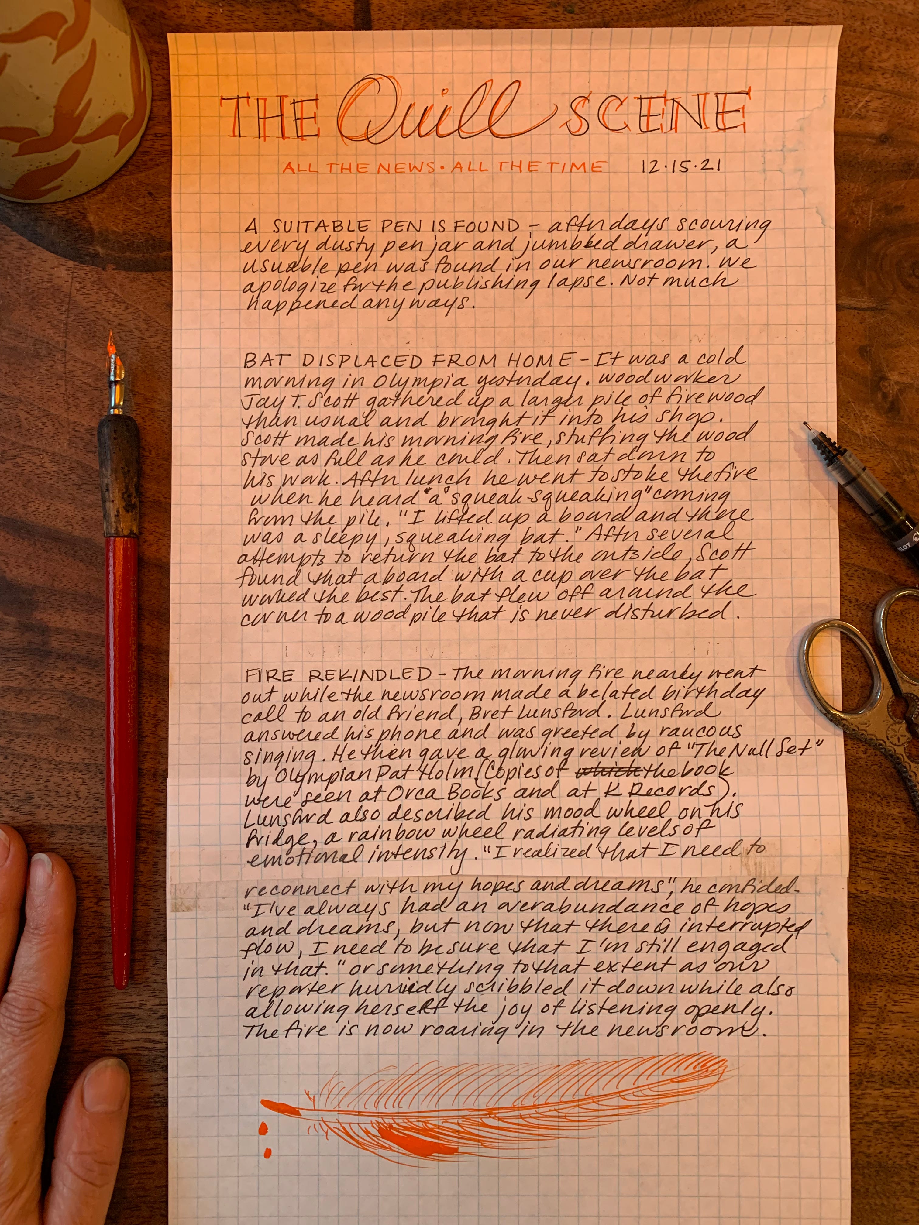 Early issues - by Nikki McClure - The Quill Scene