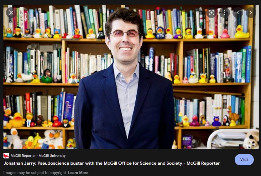 Will McGill's "Pseudoscience Buster" debate me? Or is he chicken?