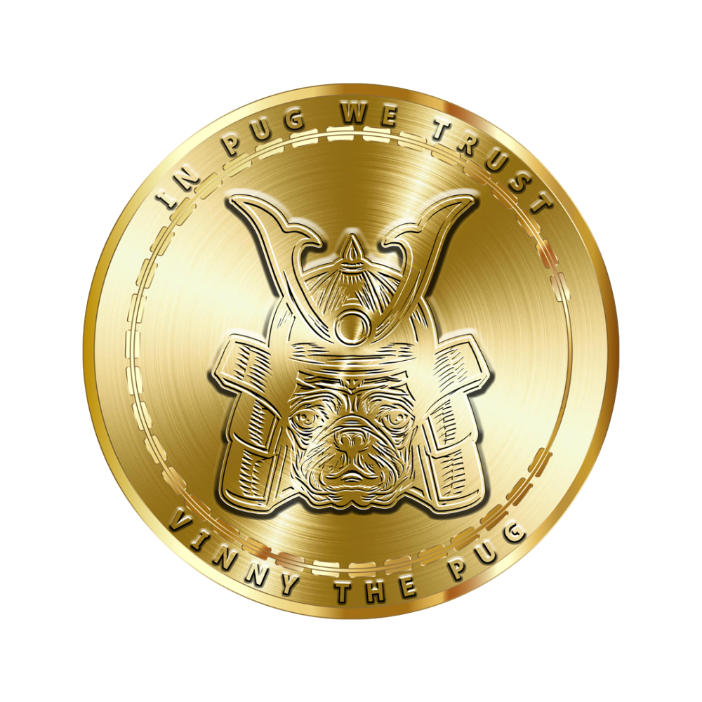 Samurai Pug Coin - by Allen Kimble, Jr. - PUG COIN
