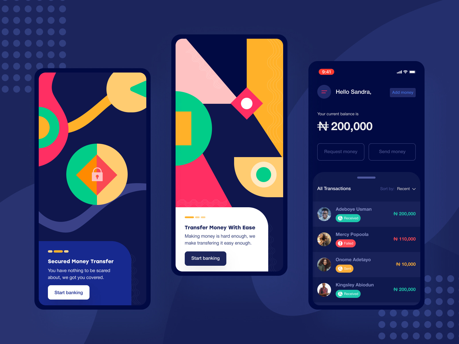 Best App design of the month - by Andrea Paci