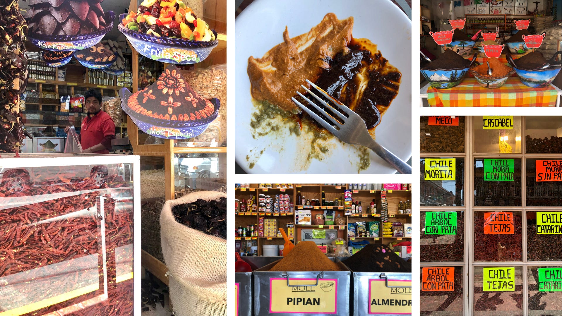 5 places and ideas to buy good mole / 5 lugares e ideas para comprar ...