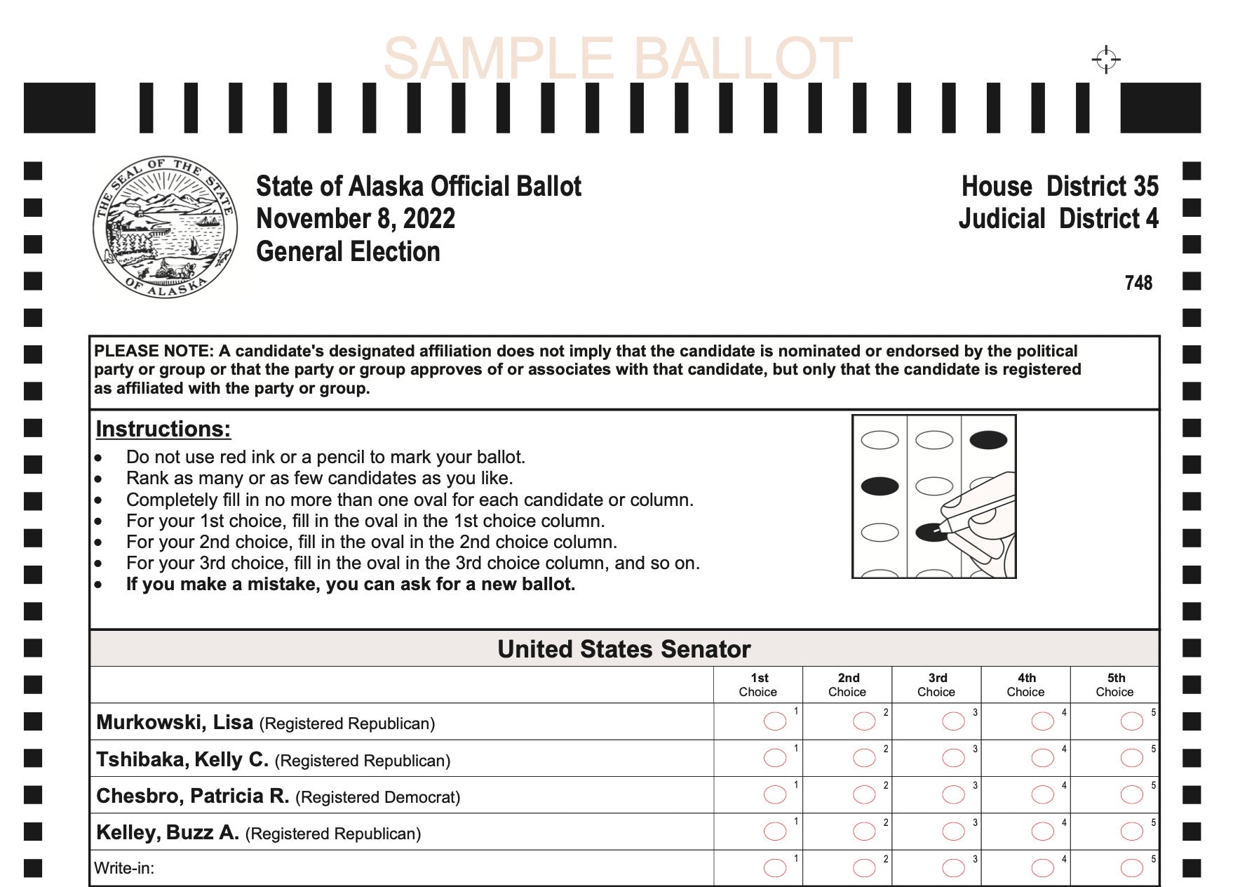How Ranked-Choice Voting Works in Alaska - by Kuba Grzeda