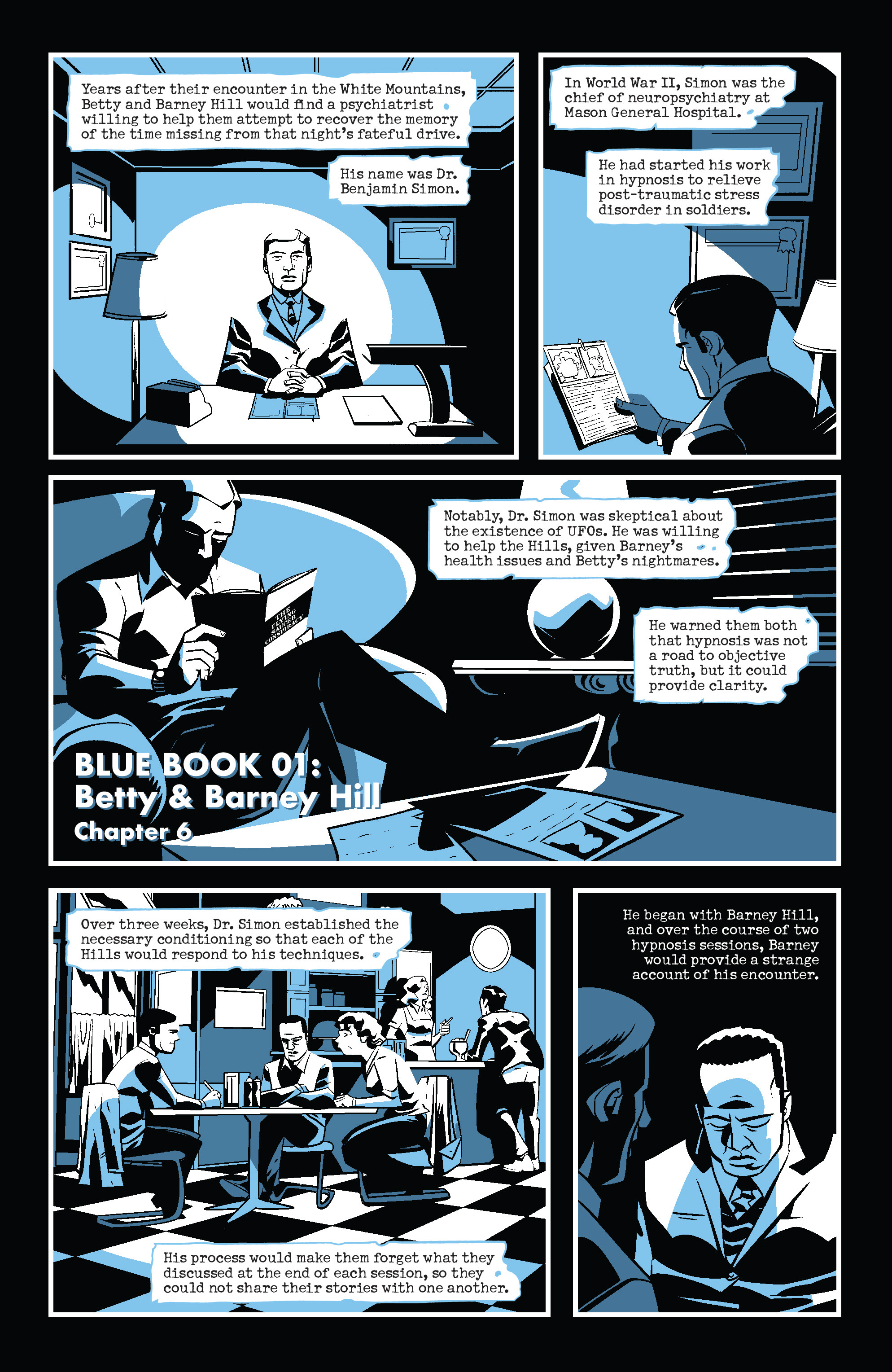 BLUE BOOK: Betty & Barney Hill, Chapter 6