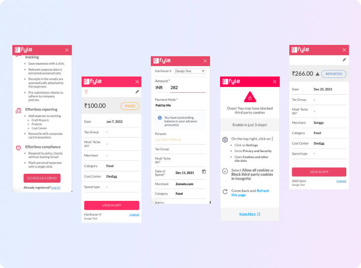 Redesigning the Fyle Chrome Extension - by Hariharan V