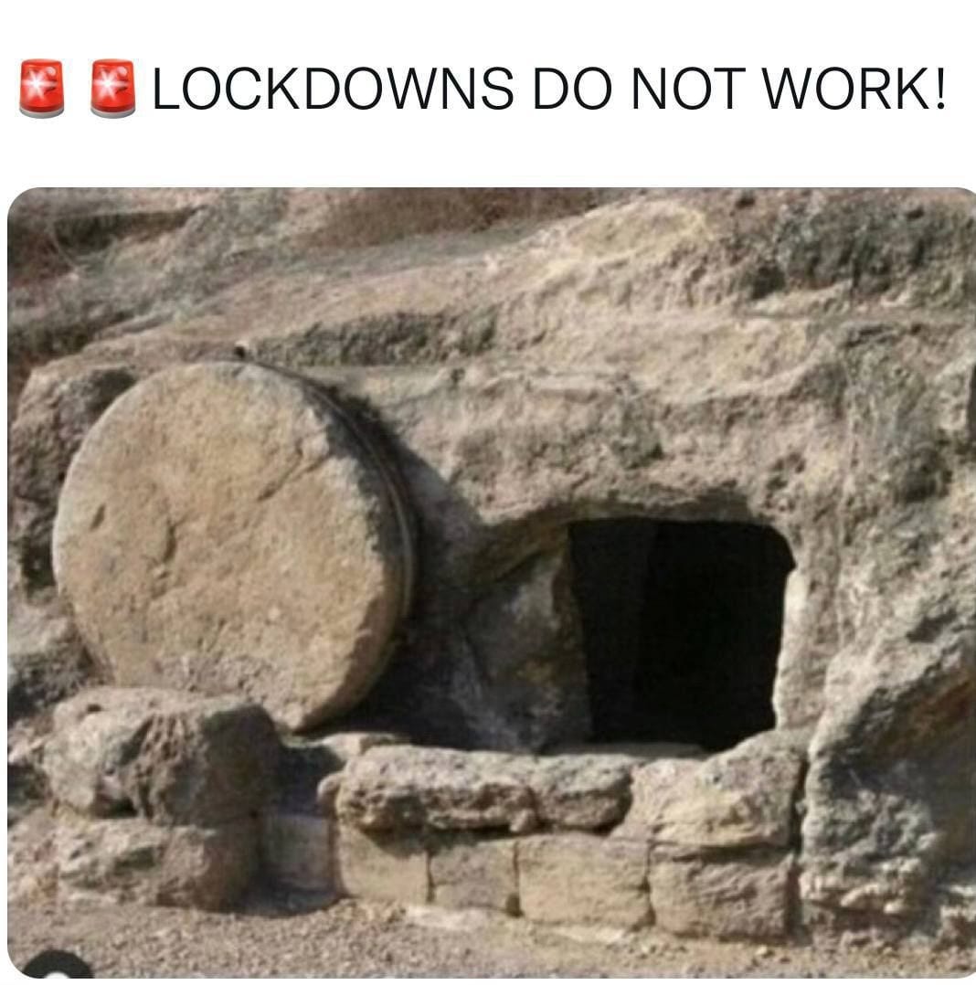 Lockdowns - Do Not Work - by Vigilance - Why?