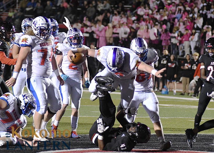 Wildkats fall to Bronchos 30-32 in Lafayette - by Jenn Goad