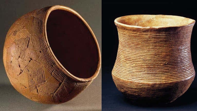Corded Ware Pottery
