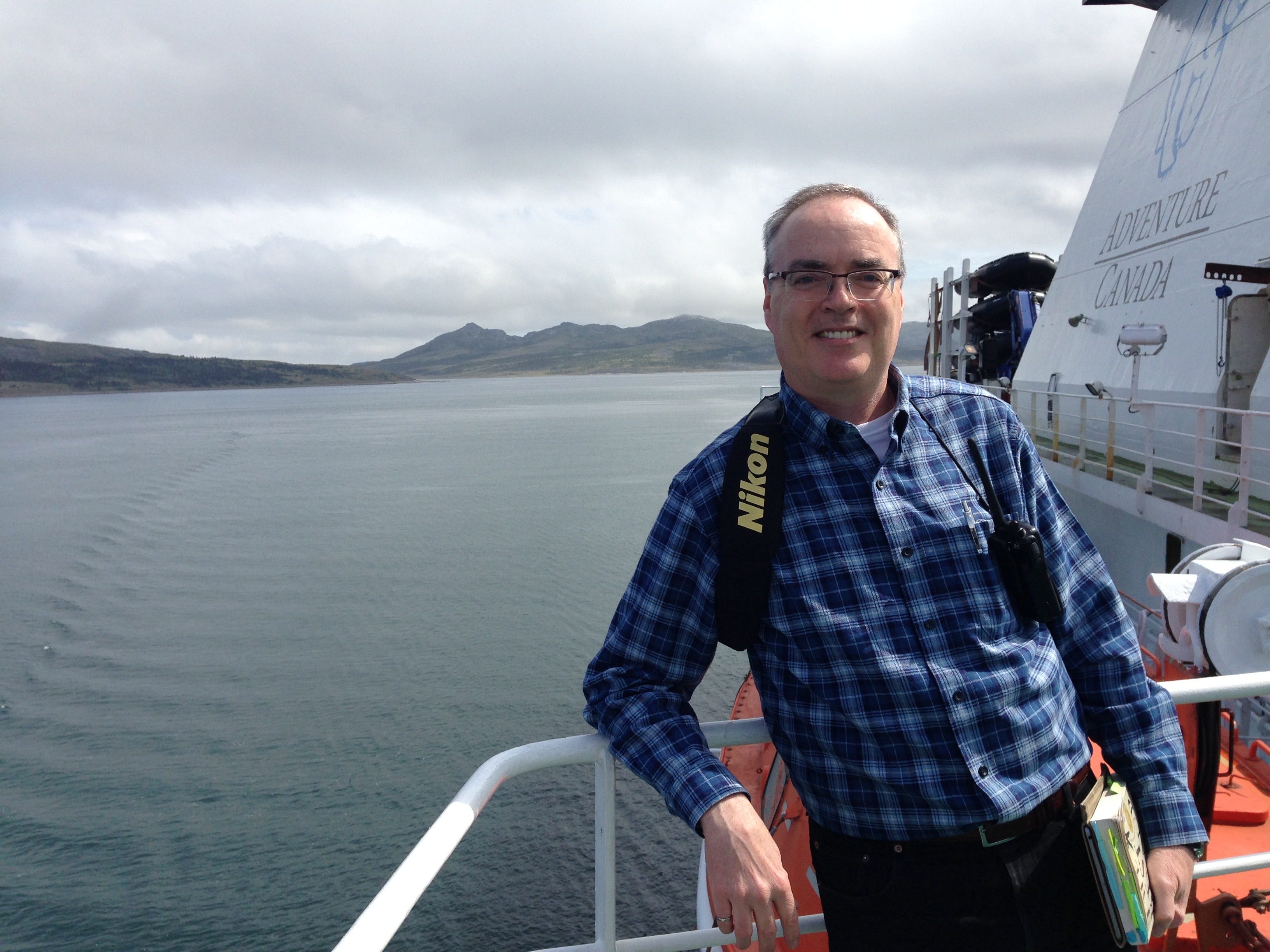 Newfoundland and Labrador on a Ship