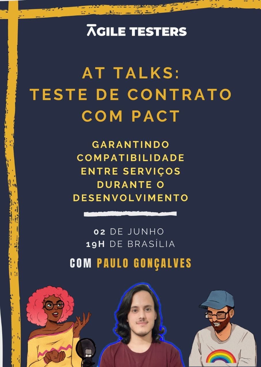 #ATTalks Testes de Contrato com Pact - by Agile Testers