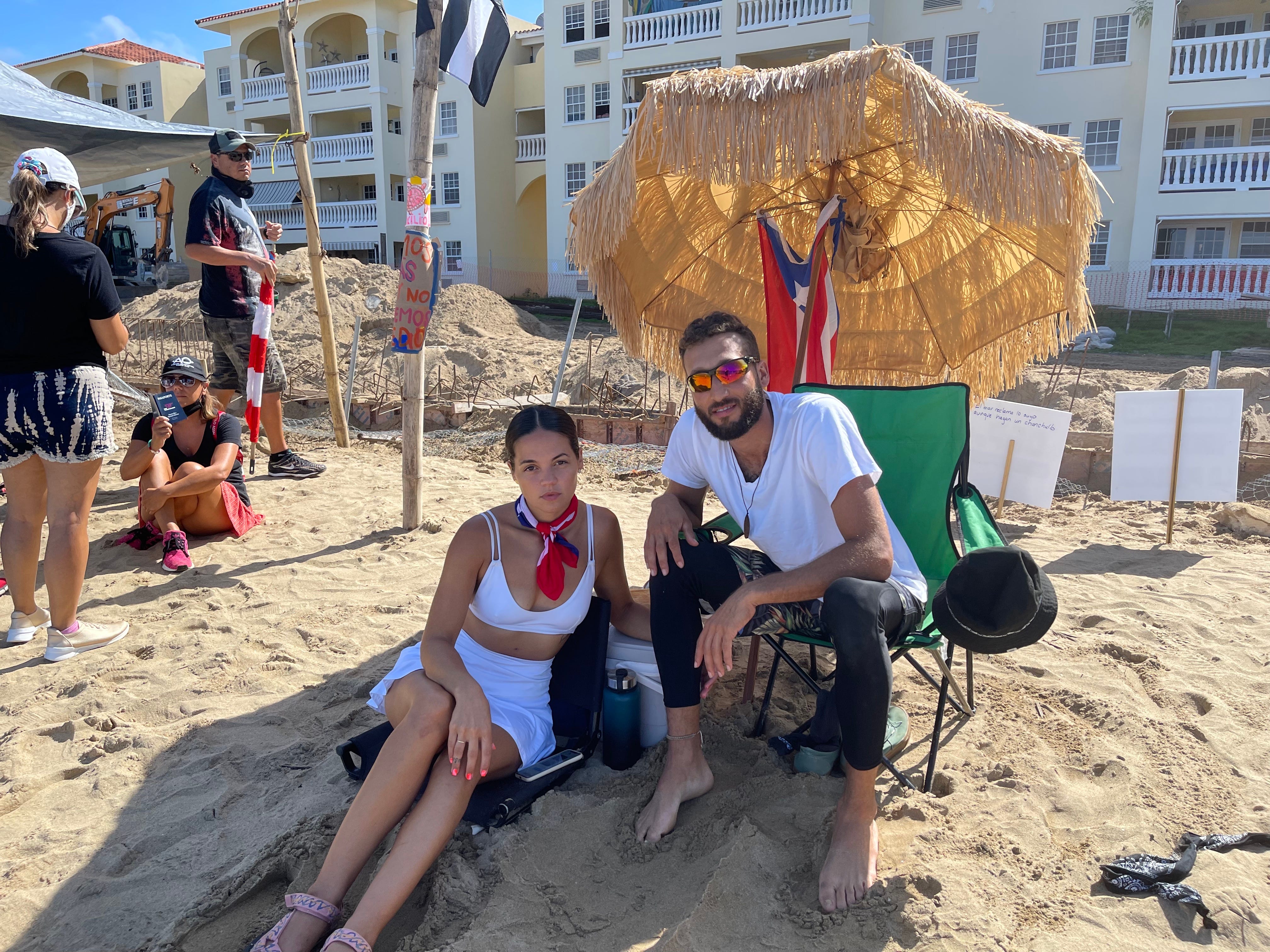 Puerto Rico Beach Protest Is Flashpoint Over Island's Future