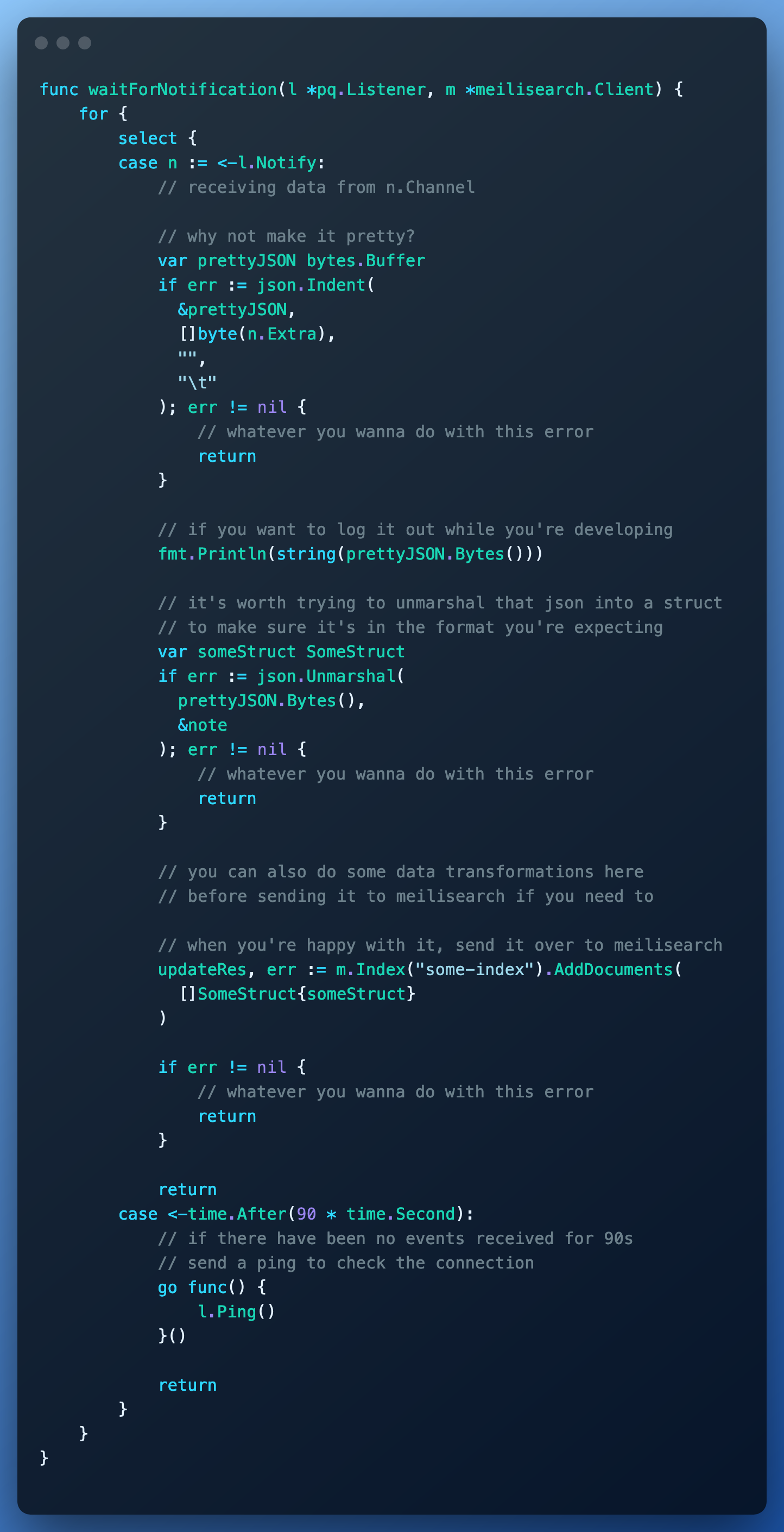 How Notado Syncs Data from PostgreSQL to Meilisearch