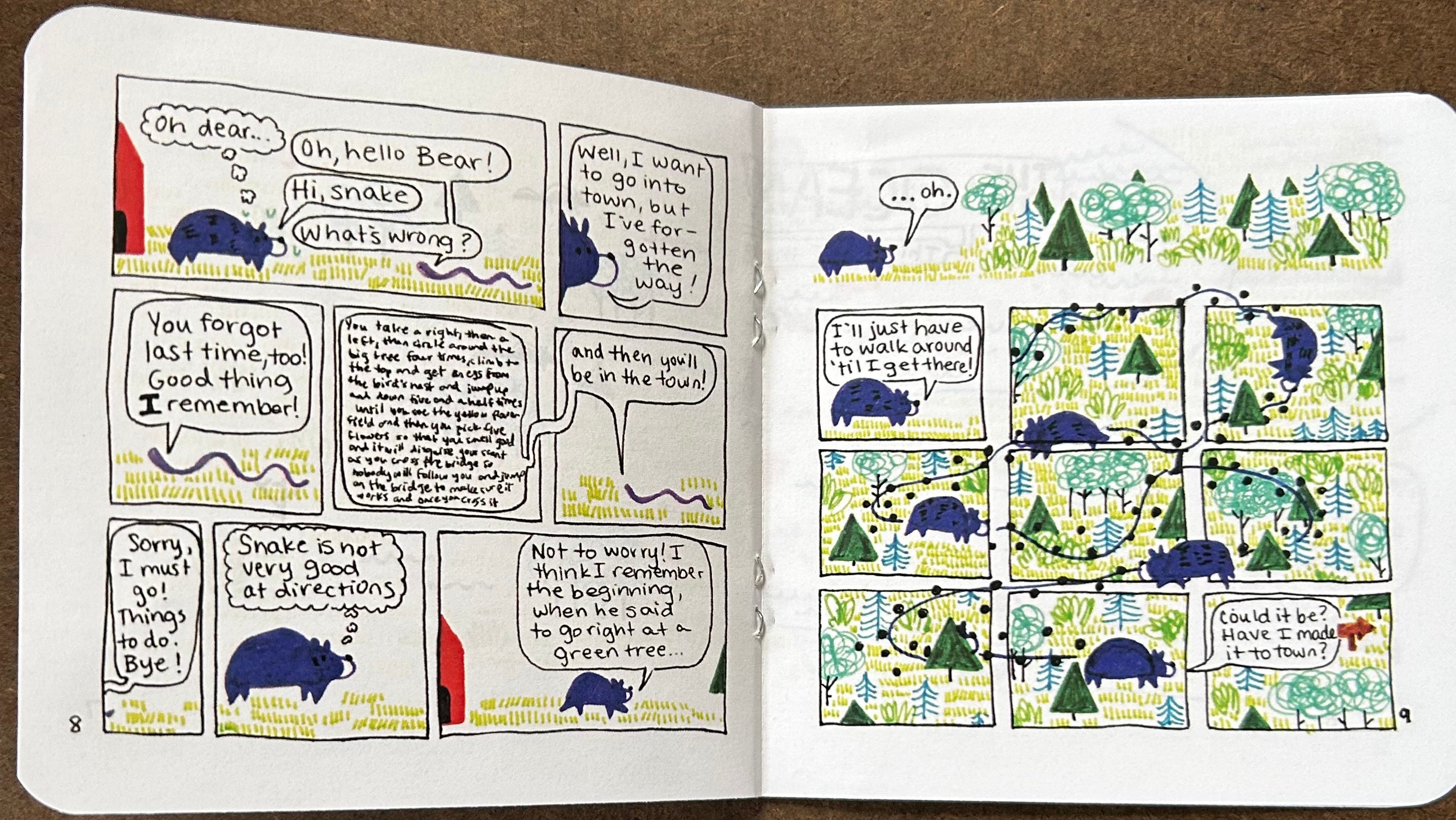 ccs: ed emberley comic - by O.K. Stevens