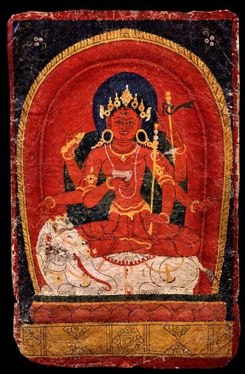 64 Yoginis from Vajrayana Tibetan Tengyur text