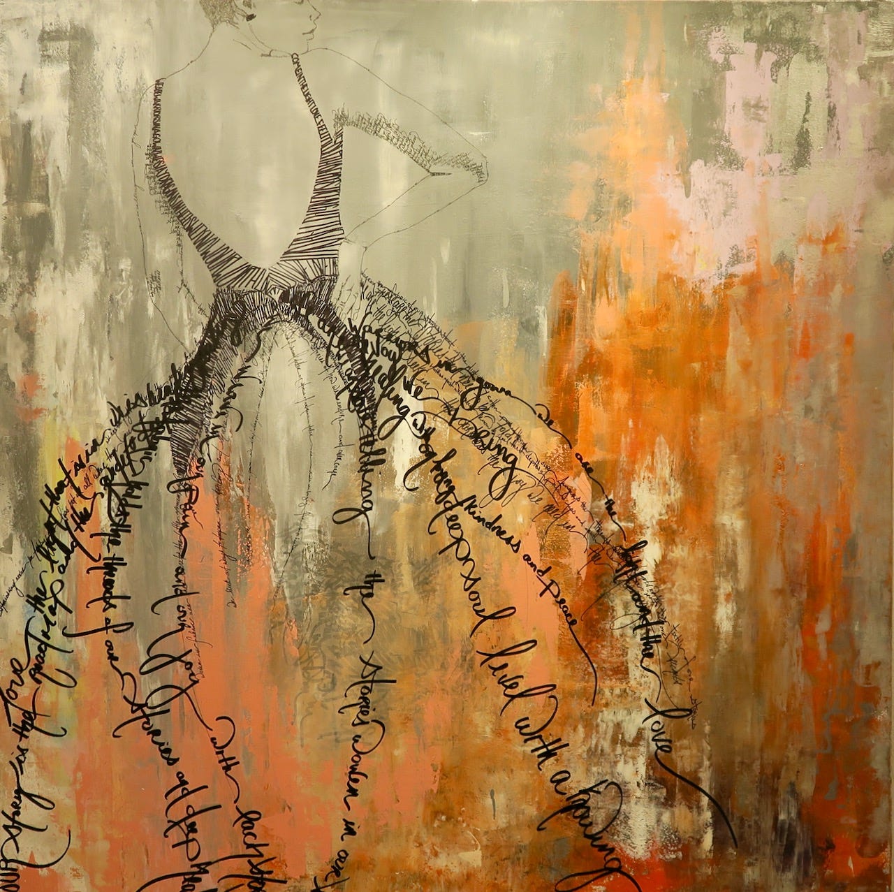 Meclina, painter, calligrapher, and micrographer