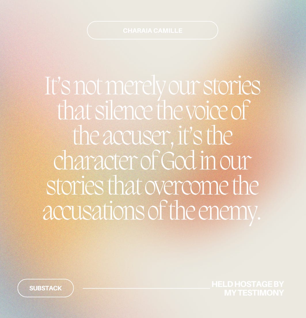 Held Hostage By My Testimony - by Charaia Rush