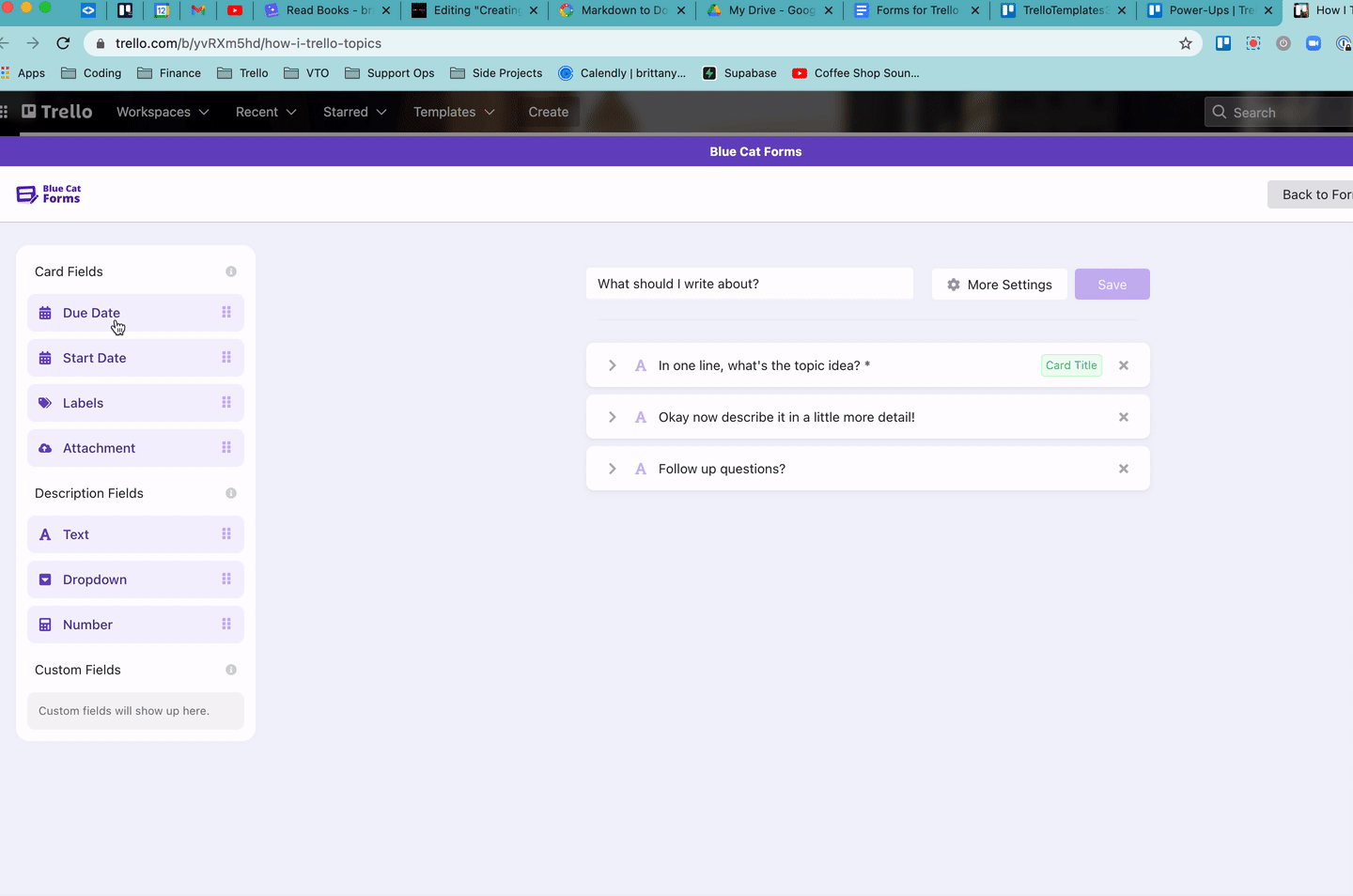 Creating Trello cards from Forms Fills - by Brittany Joiner Creating Trello cards from Forms Fills - by Brittany Joiner
