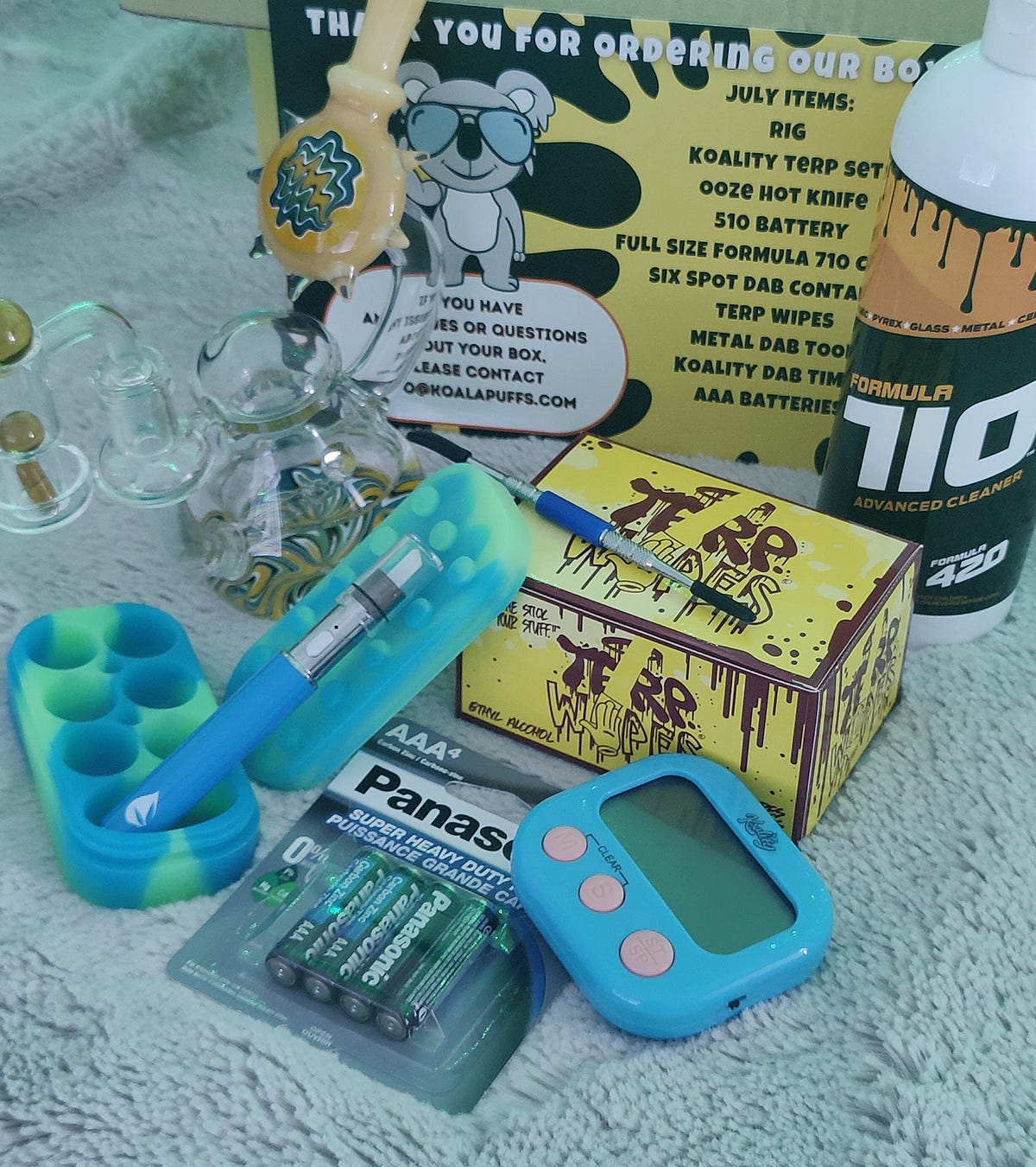 Review: July 2022 Koality Box - by Mari C. Rohweder