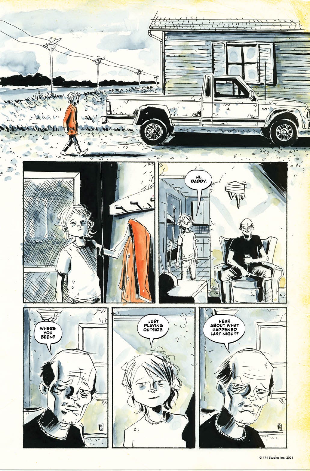 FISHFLIES 1-8 - by Jeff Lemire - Tales From the Farm