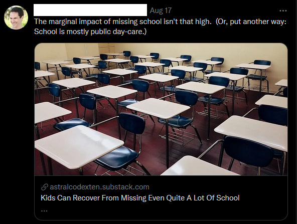 Highlights From The Comments On Missing School