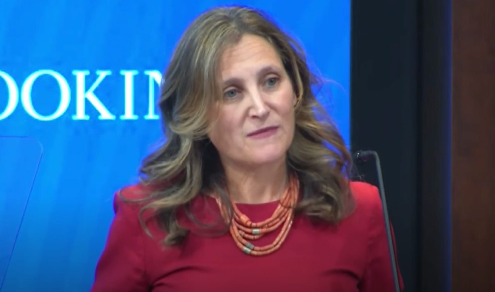 Who's talking when Freeland is talking? - Paul Wells