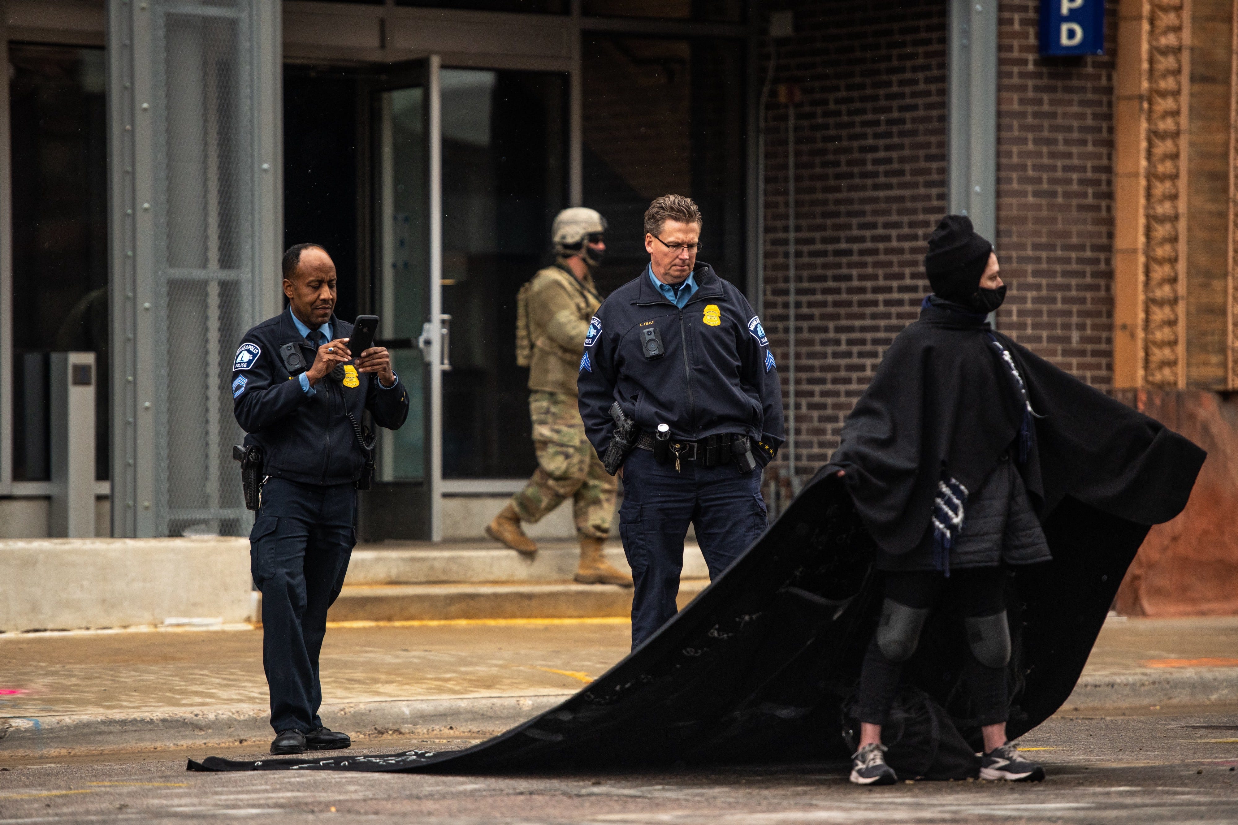 April 13th, Downtown Police station, 19 N 4th Street, Minneapolis, MN ...