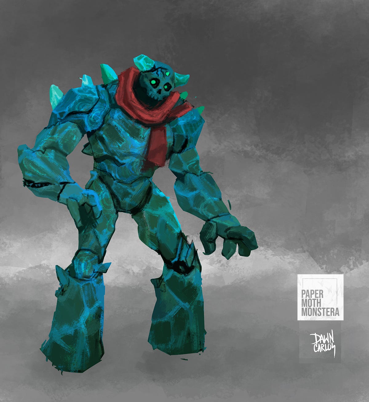 Of Glowing Golems and their sketches and explorations