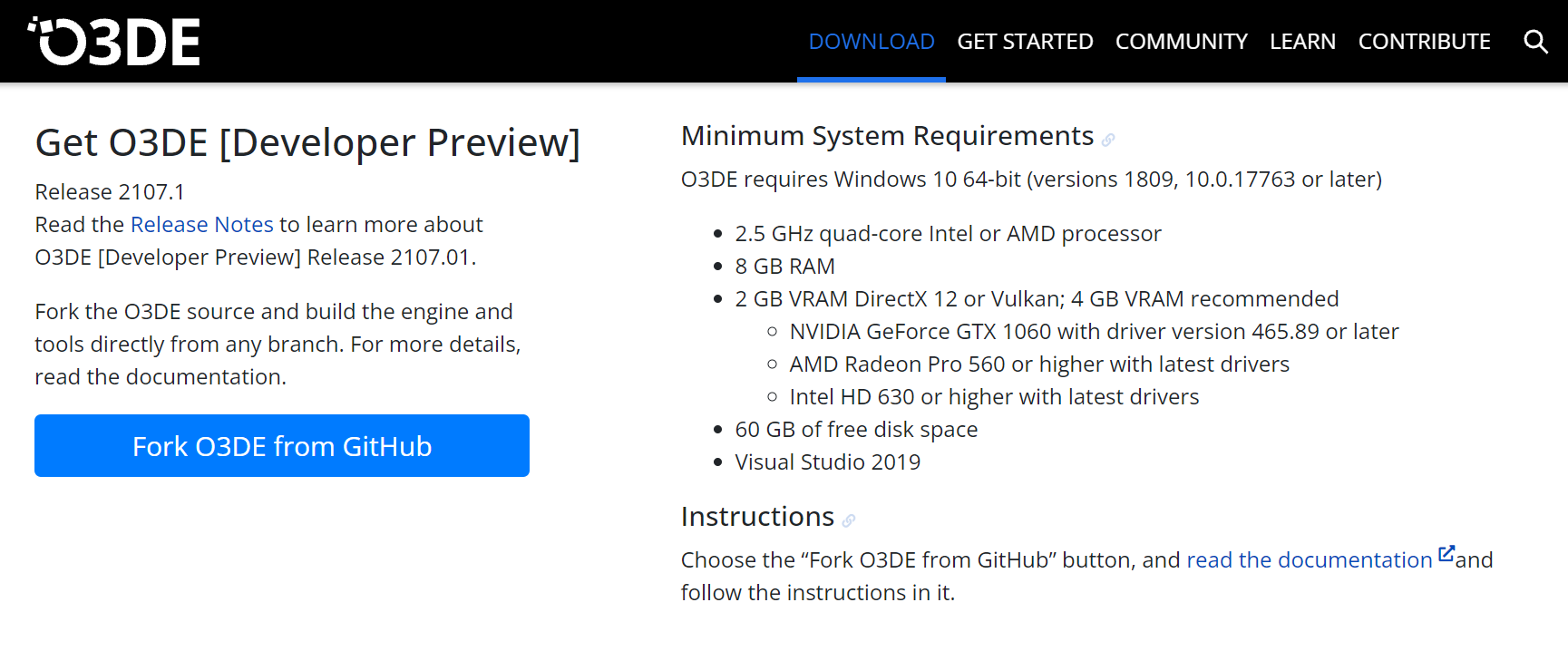 The Linux Foundation's 3D Game engine... still doesn't support Linux