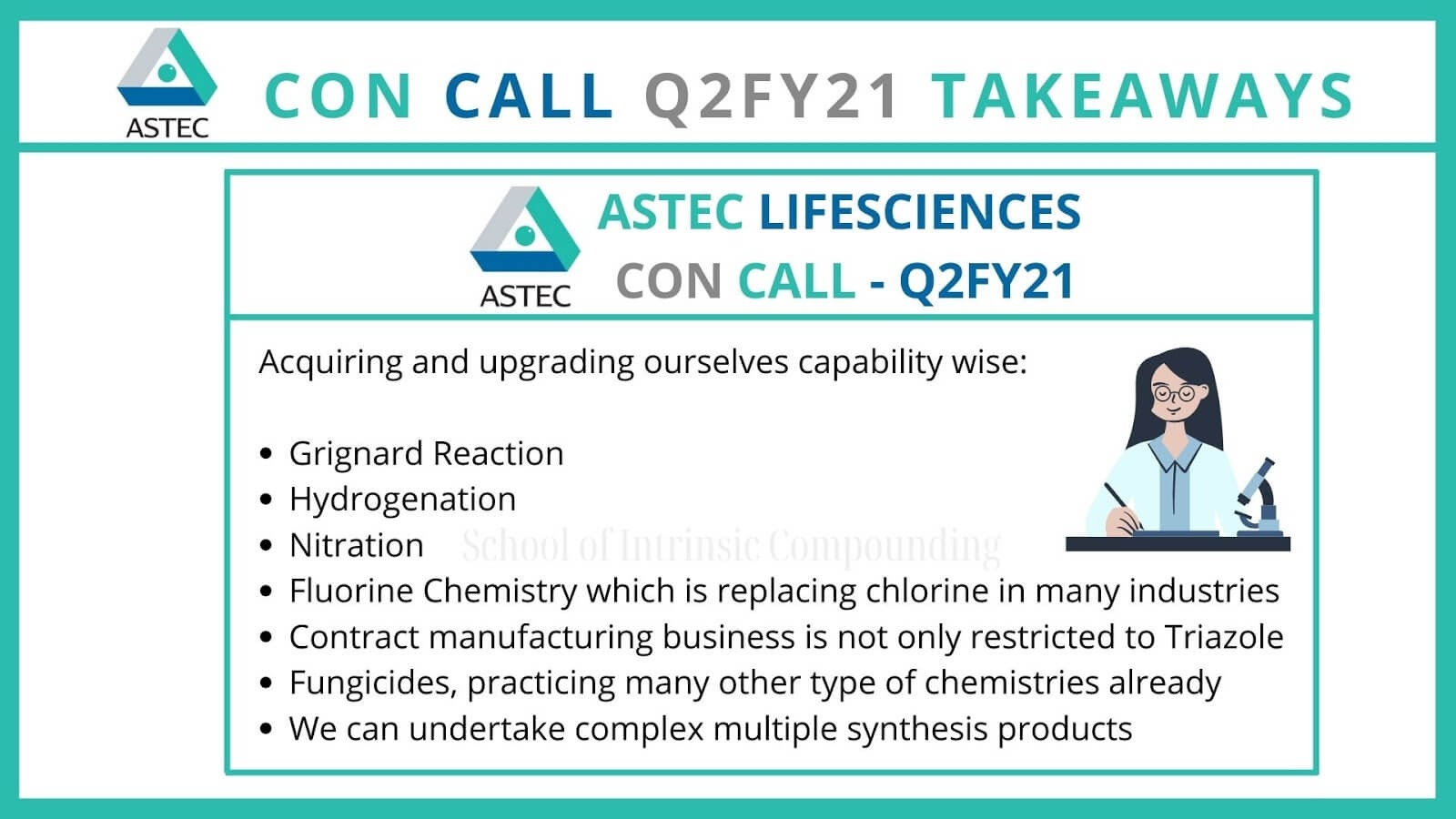 Astec Lifesciences: A better tomorrow? - by SOIC Finance