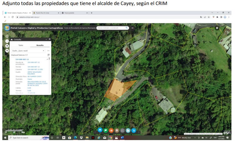 Escándalo en Cayey con propiedades que compra alcalde PPD (AUDIO)