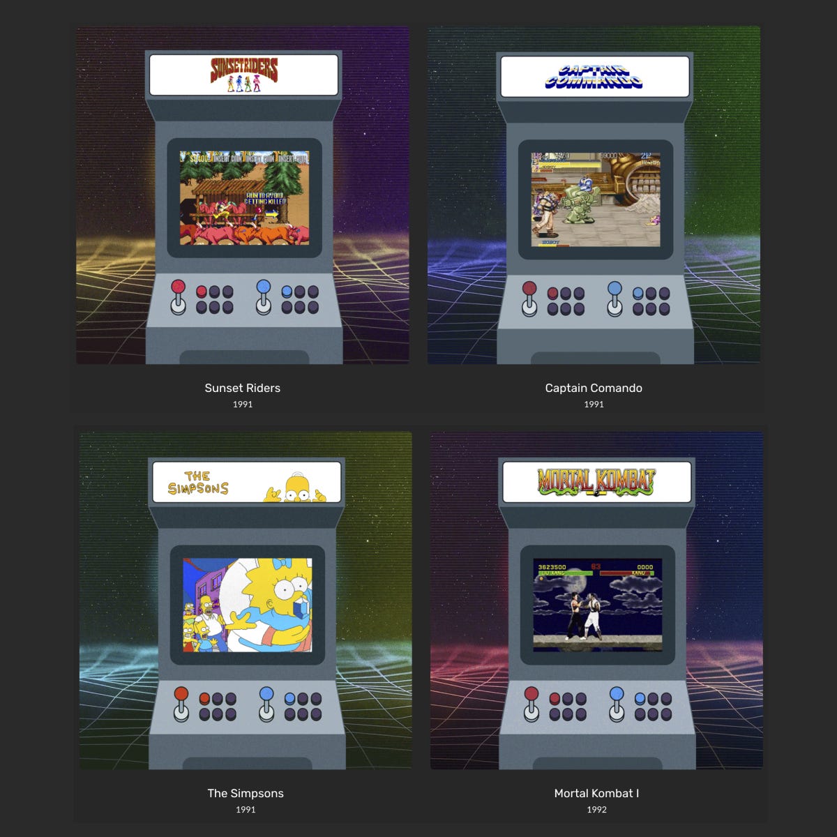 Epic Arcades NFTs: games que fizeram história