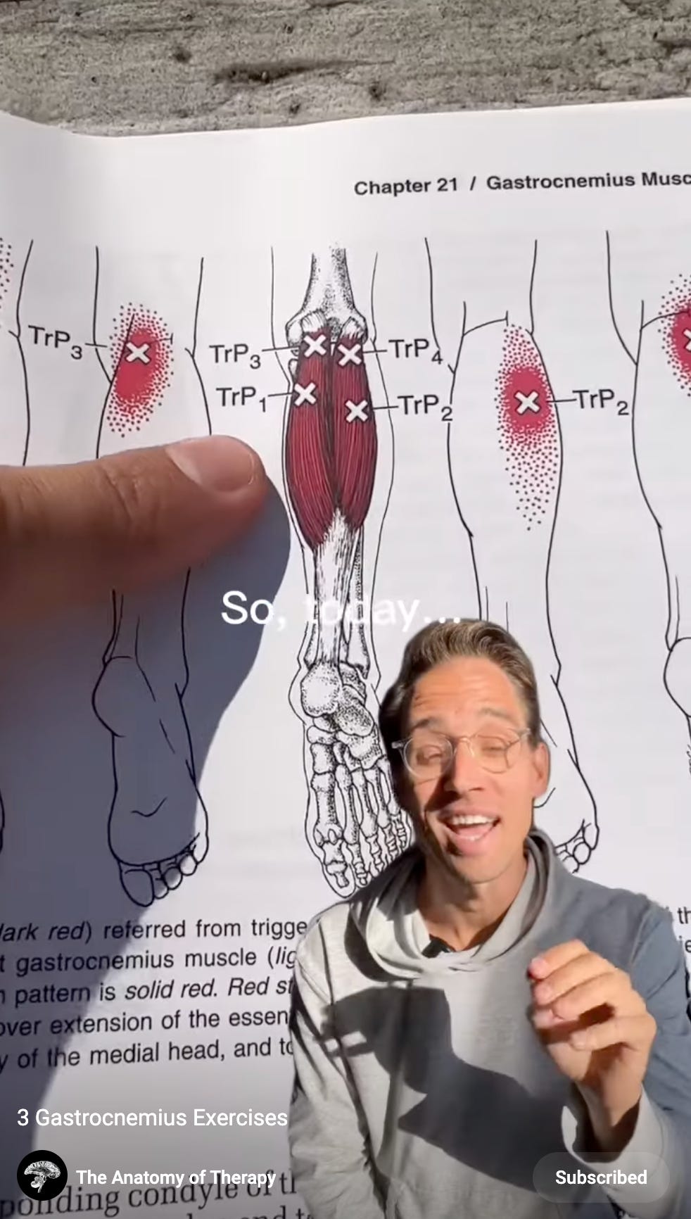 3 Gastrocnemius Exercises - by The Anatomy of Therapy