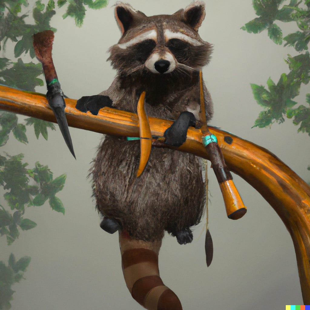 Introducing Albert the Raccoon - by Nick Felker