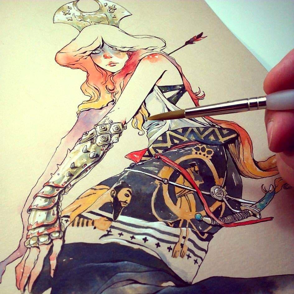 Portfolio du Jour || Chuma Hill - by Geek Art Thomas Olivri
